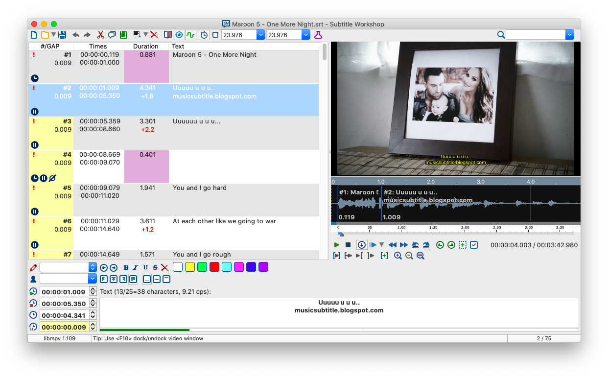 GitHub - URUWorks/SubtitleWorkshop: The most complete, efficient and ...